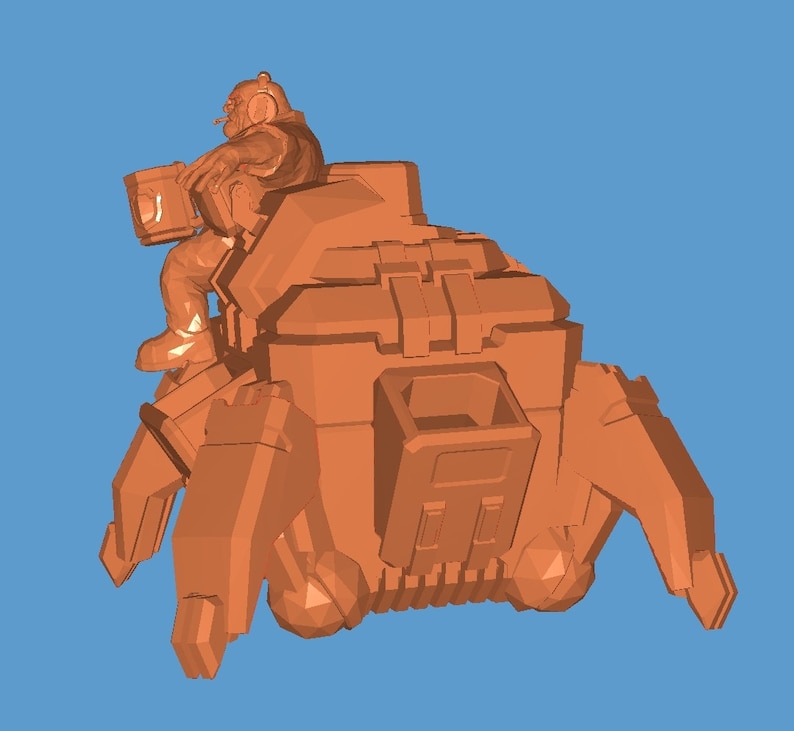 Mission Control & Molly W/ Custom Mug Options Unpainted DIY DRG Deep ...