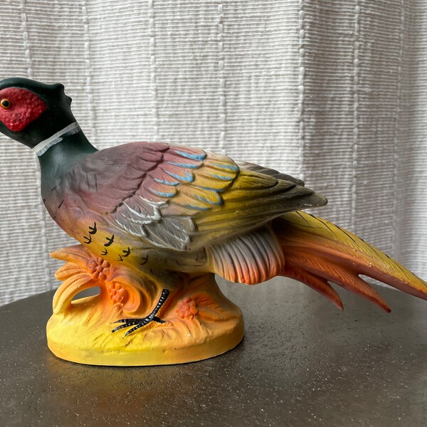 Ceramic Pheasant Figurine - Etsy