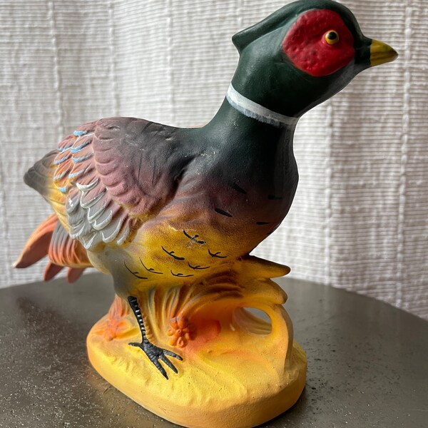 Ceramic Pheasant Figurine - Etsy