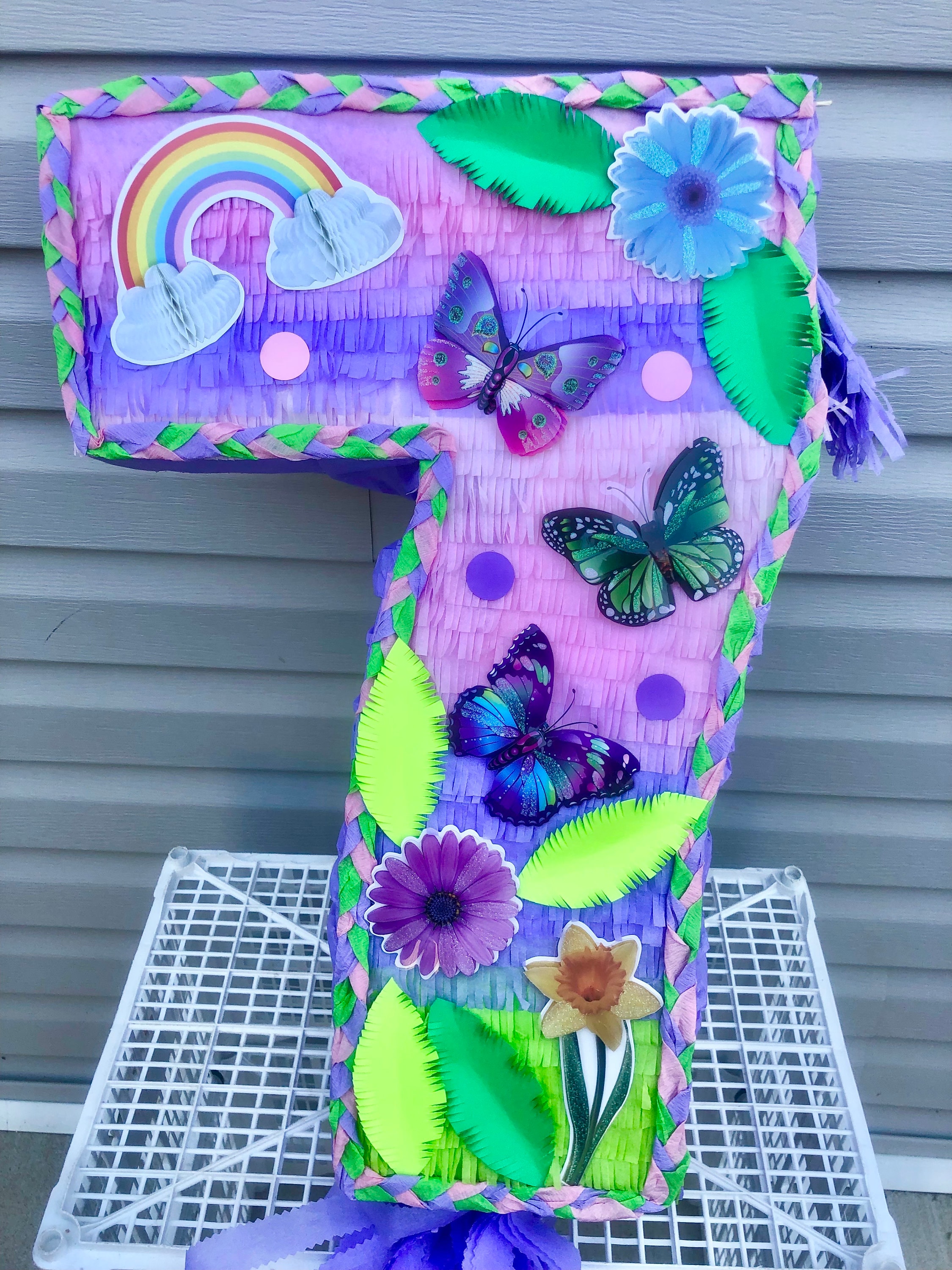 Butterfly Number Seven Piñata - Etsy