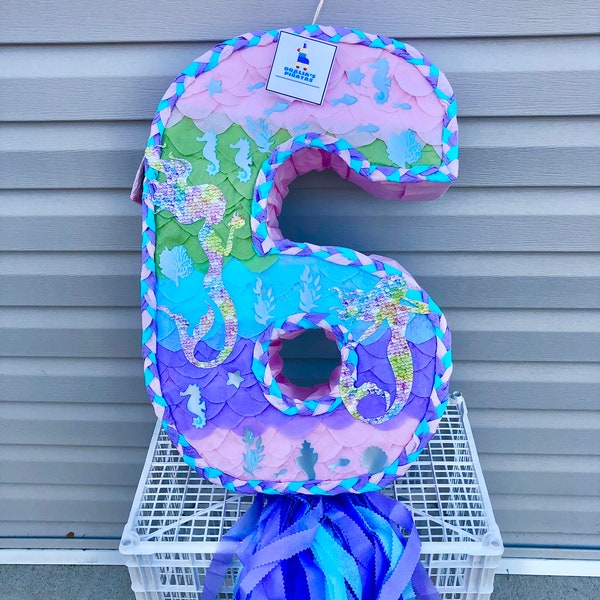 Mermaid Pinata - Etsy