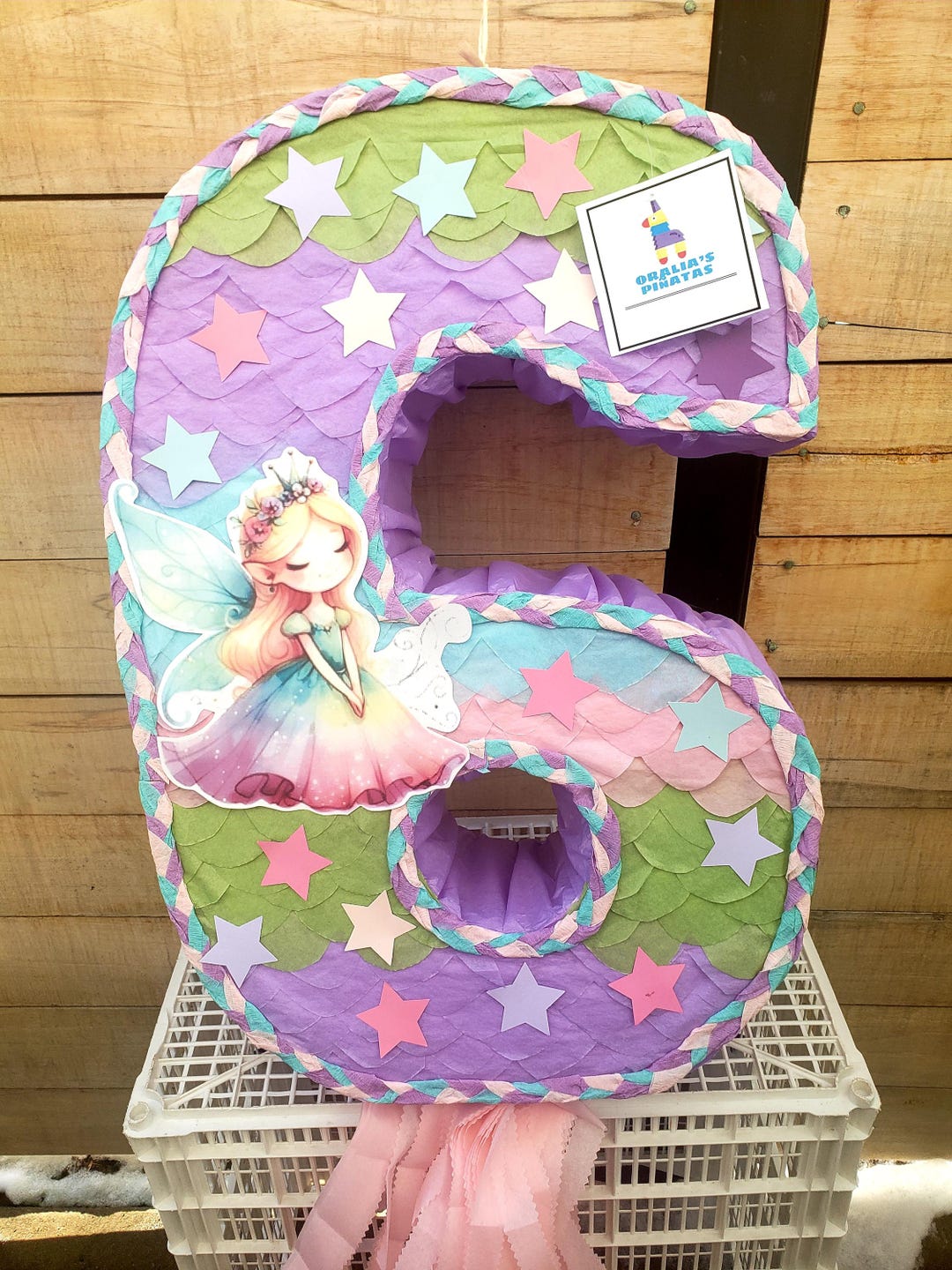 Angel Number Six Piñata Party (available Number 1-9). - Etsy