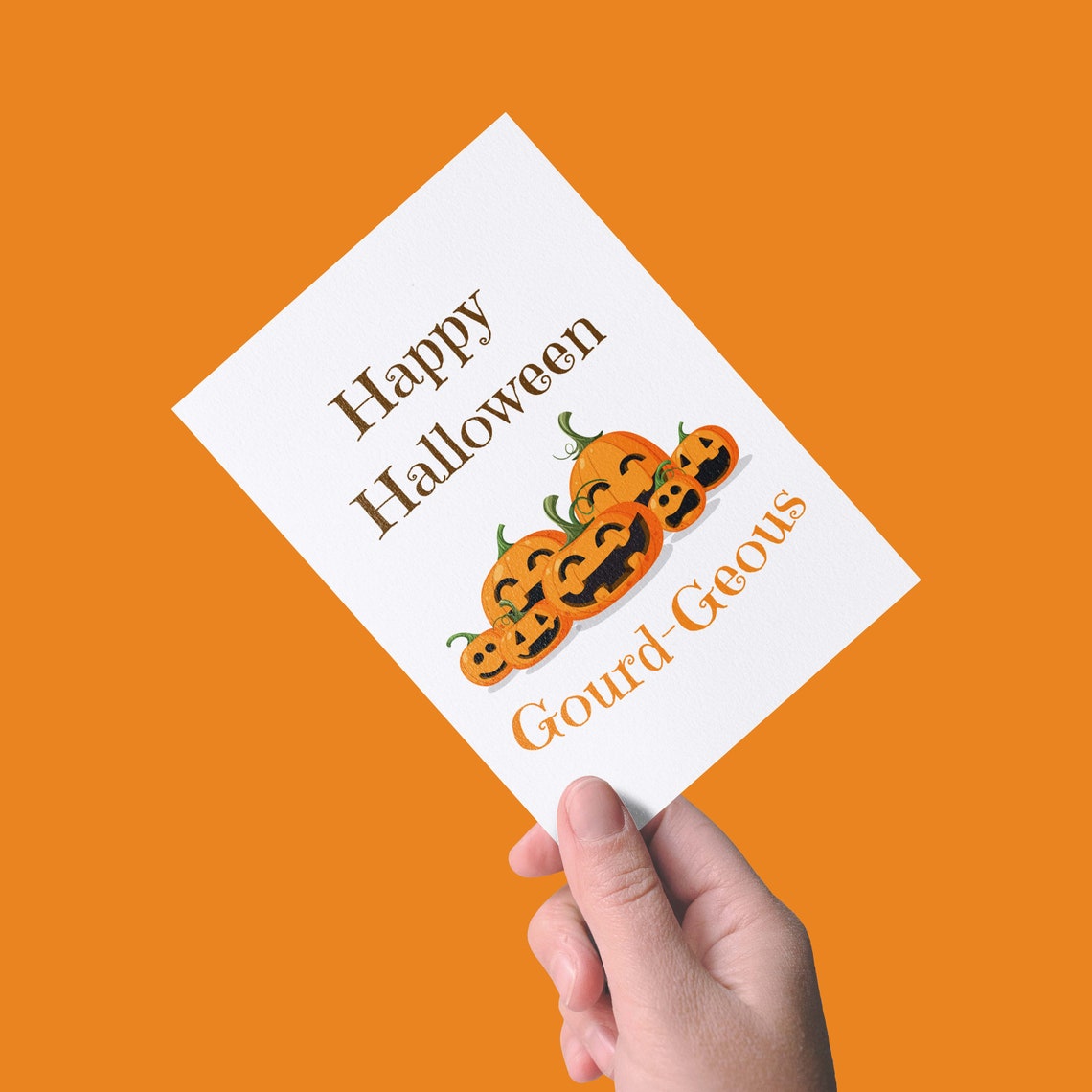 Digital Halloween Card Printable Printable Halloween Card - Etsy