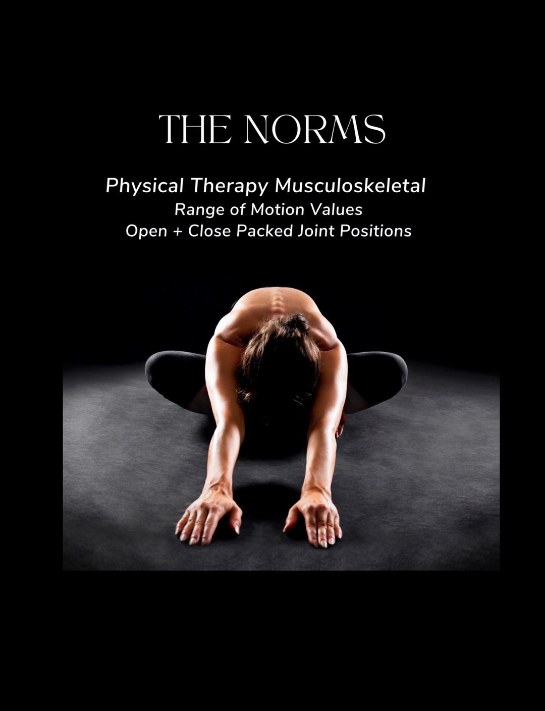 The Norms - ROM + Joint Positions for Physical Therapy Evaluation - Etsy