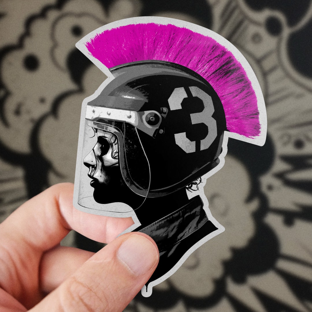 P.V.P. Pink Vinyl Sticker: Punk Laptop Decal, Waterproof, Laminated ...