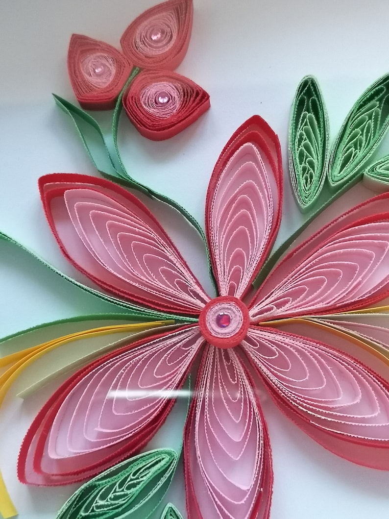 Handmade Quilling Flower - Etsy