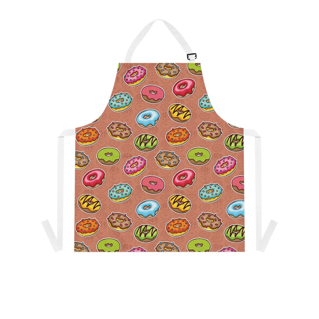 Doughnut Apron, Baked Goods Apron, Sweet Treats Kitchen Accessory ...