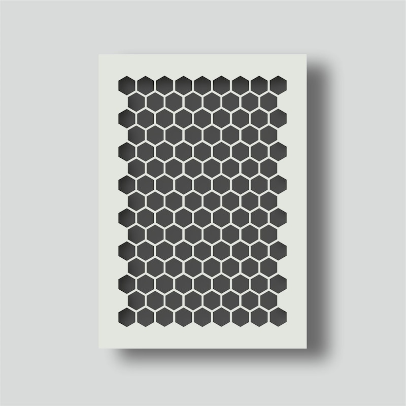 Honeycomb Stencil - Etsy UK