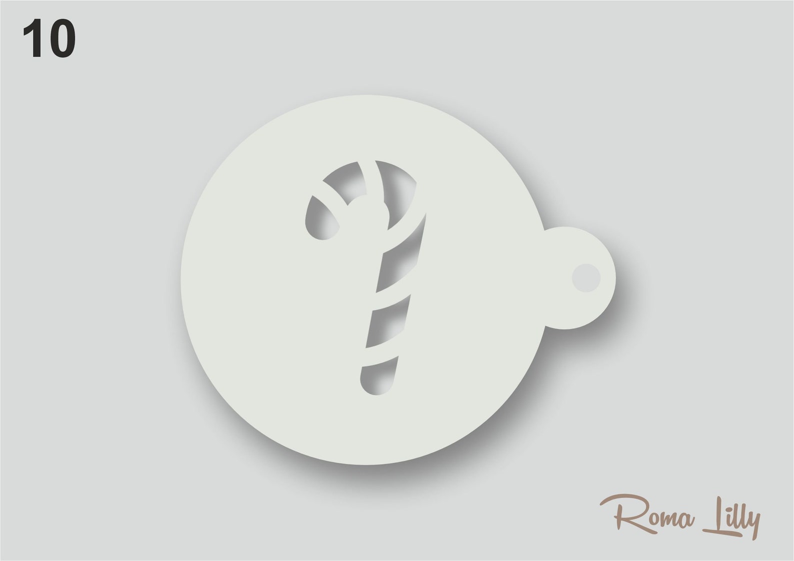 Christmas Coffee Duster Stencils, Decoration for Latte, Cappuccino, Hot ...