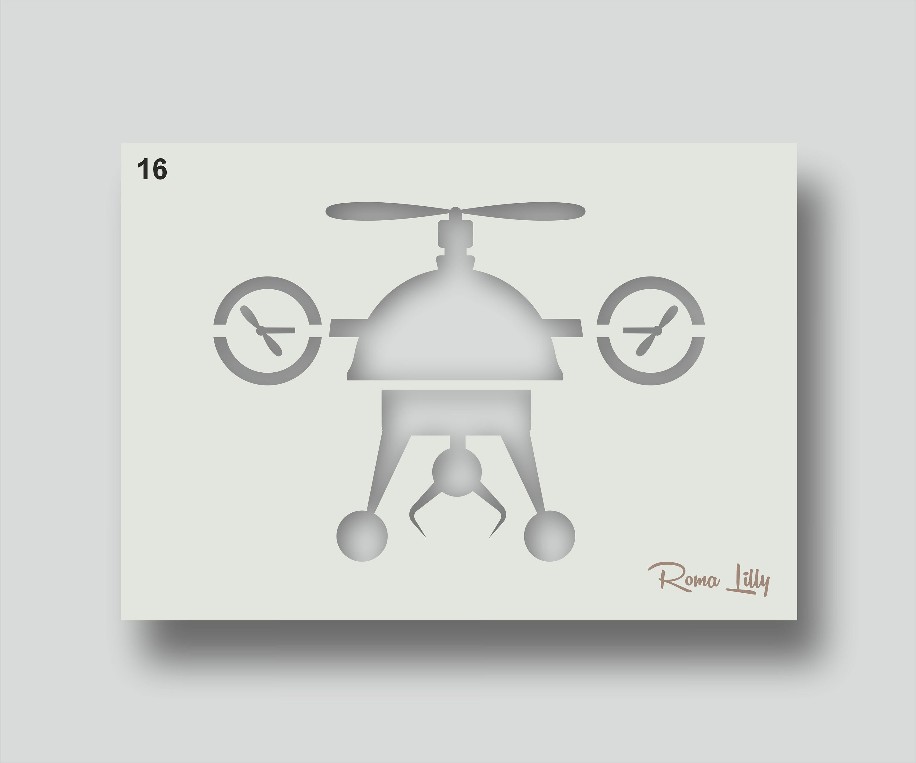 Robot Stencils for Kid's Bedroom Wall Decoration Home - Etsy