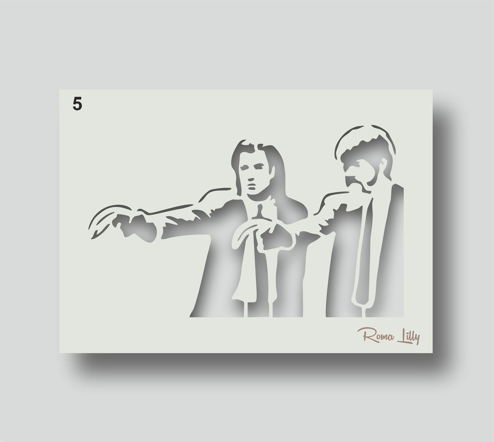 Banksy Stencils for Banksy Wall Art and Decorative Stencil Projects ...