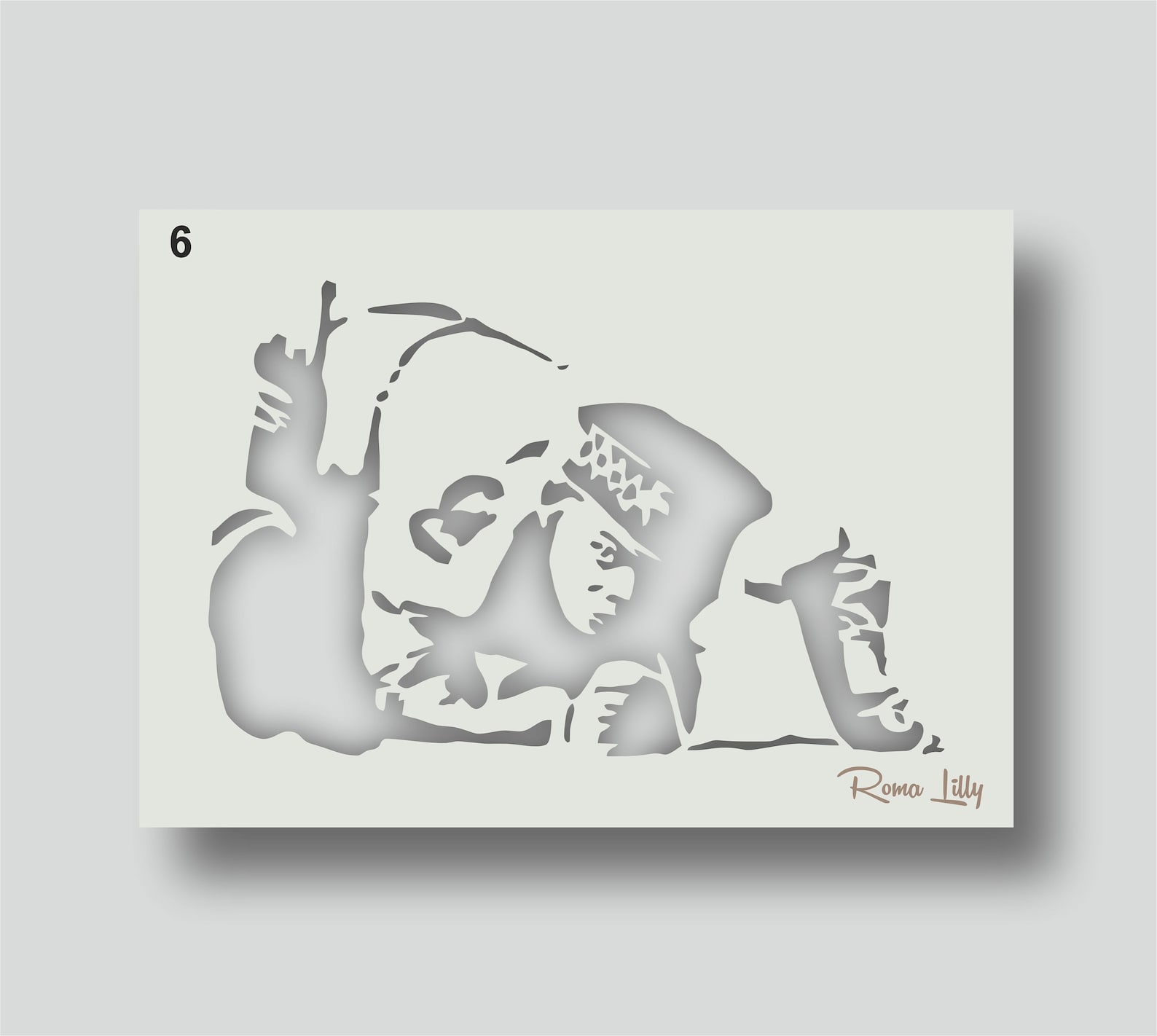 Banksy Stencils for Banksy Wall Art and Decorative Stencil Projects ...