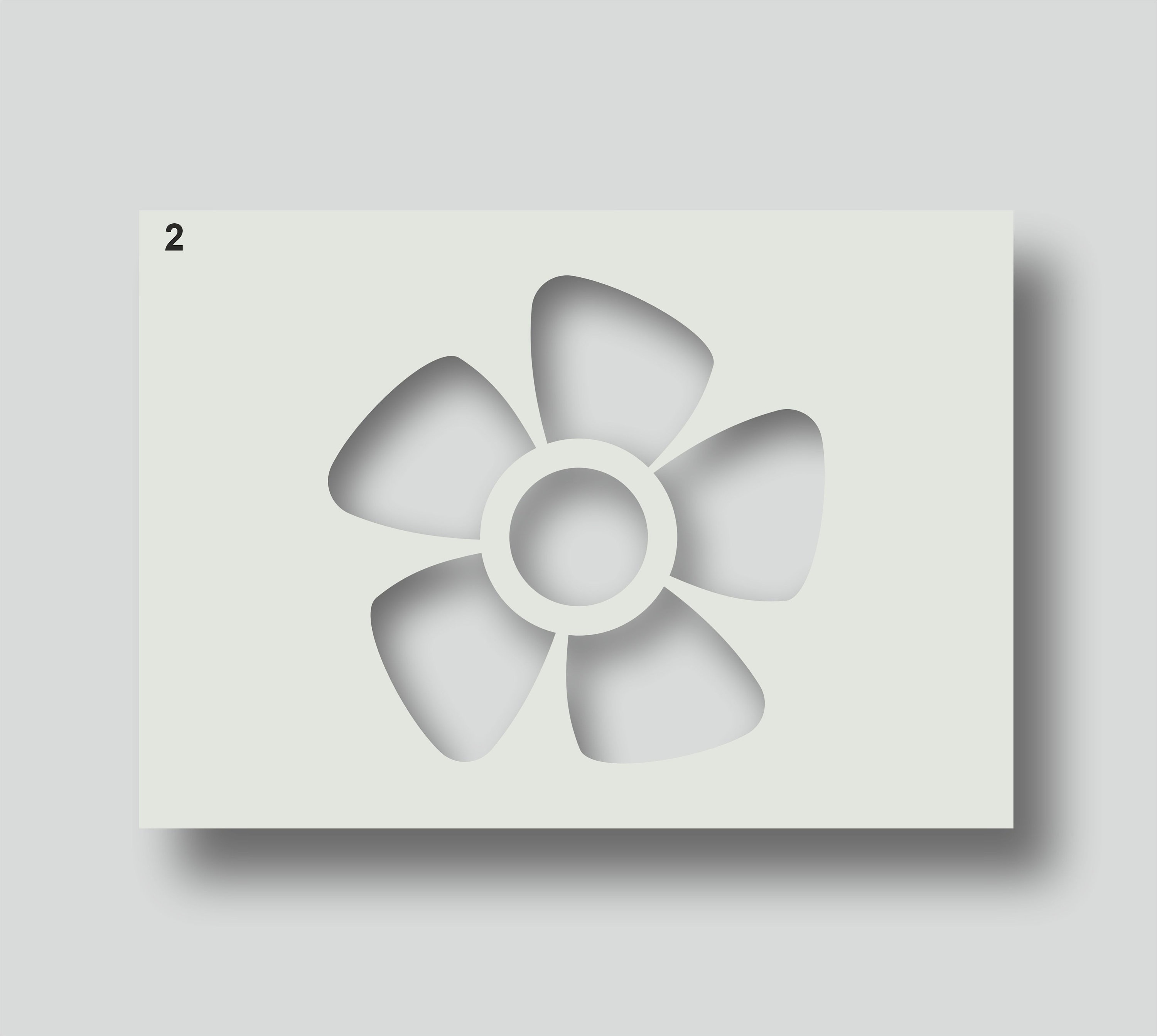 Flower Petal Stencils for Painting. Reusable Home Decor & DIY - Etsy