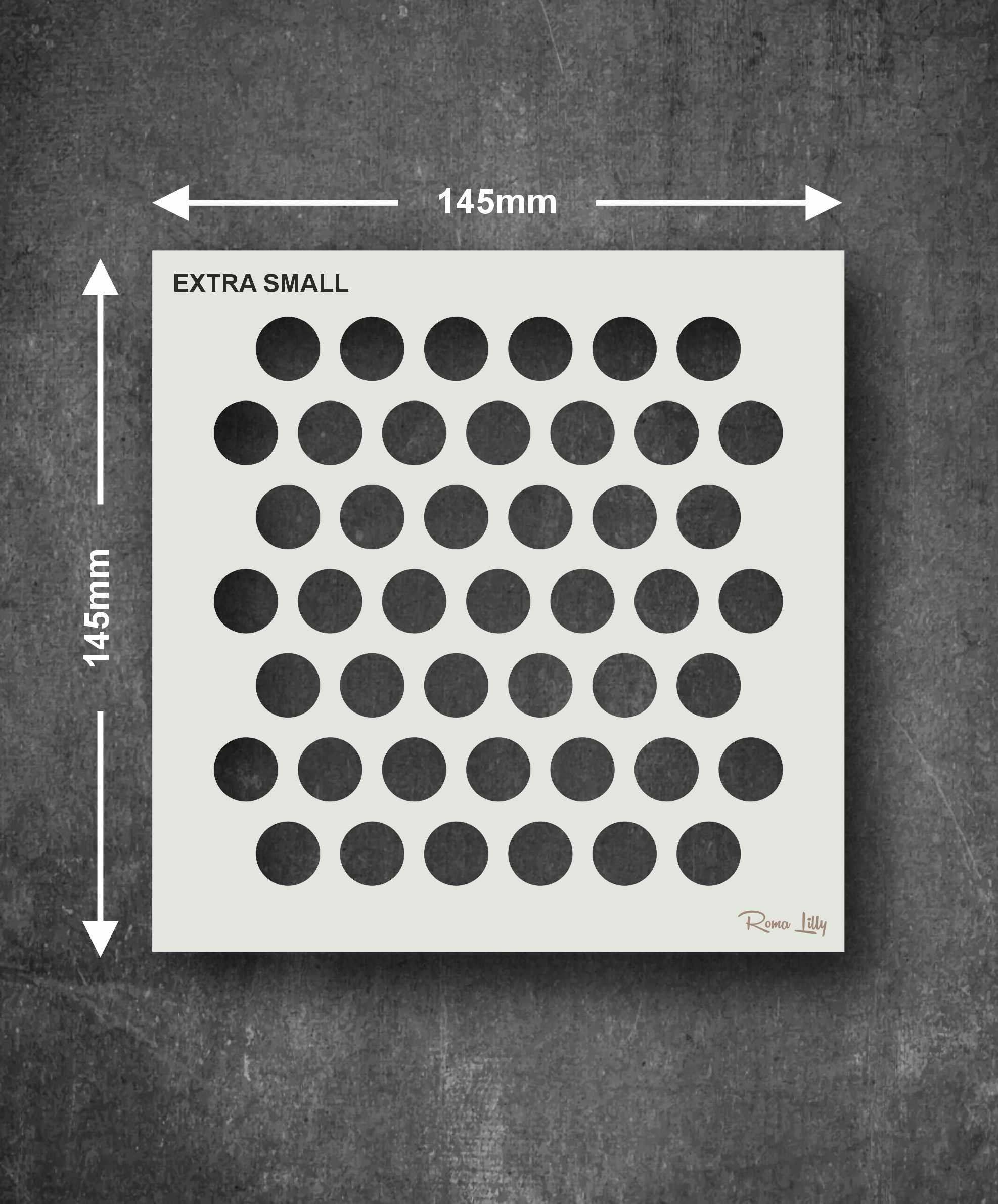 Circle Stencils, Reusable Circle Stencils for Painting, Home Decor ...