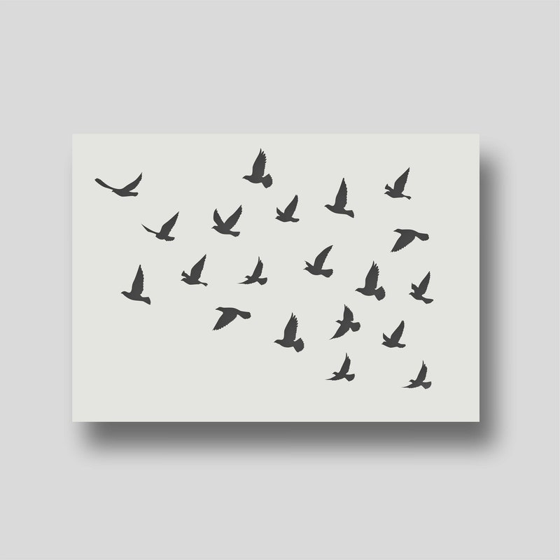Bird Stencils - Etsy