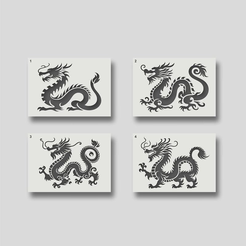 Chinese Stencil - Etsy