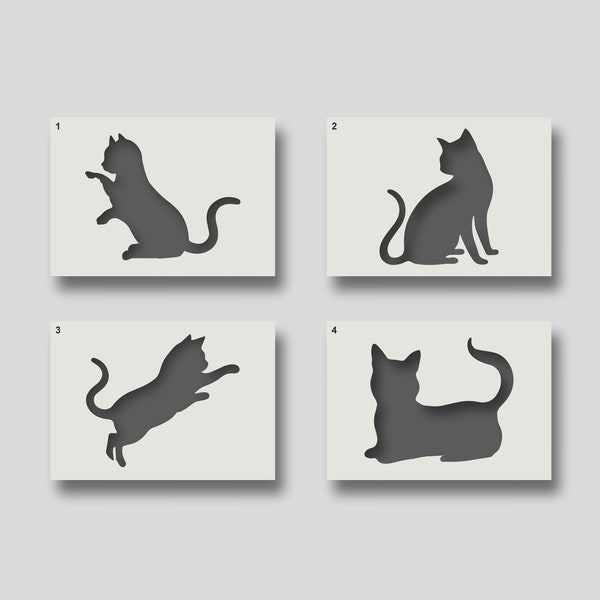 Cat Stencils - Etsy