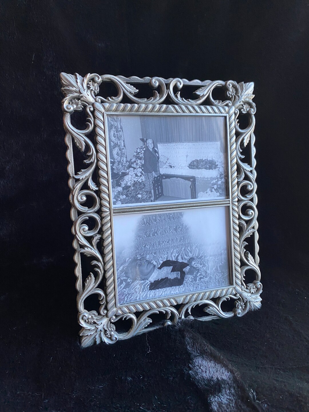 Real 2 Photo Set of Post Mortem Man and Wife Vintage Photograph 1950's ...