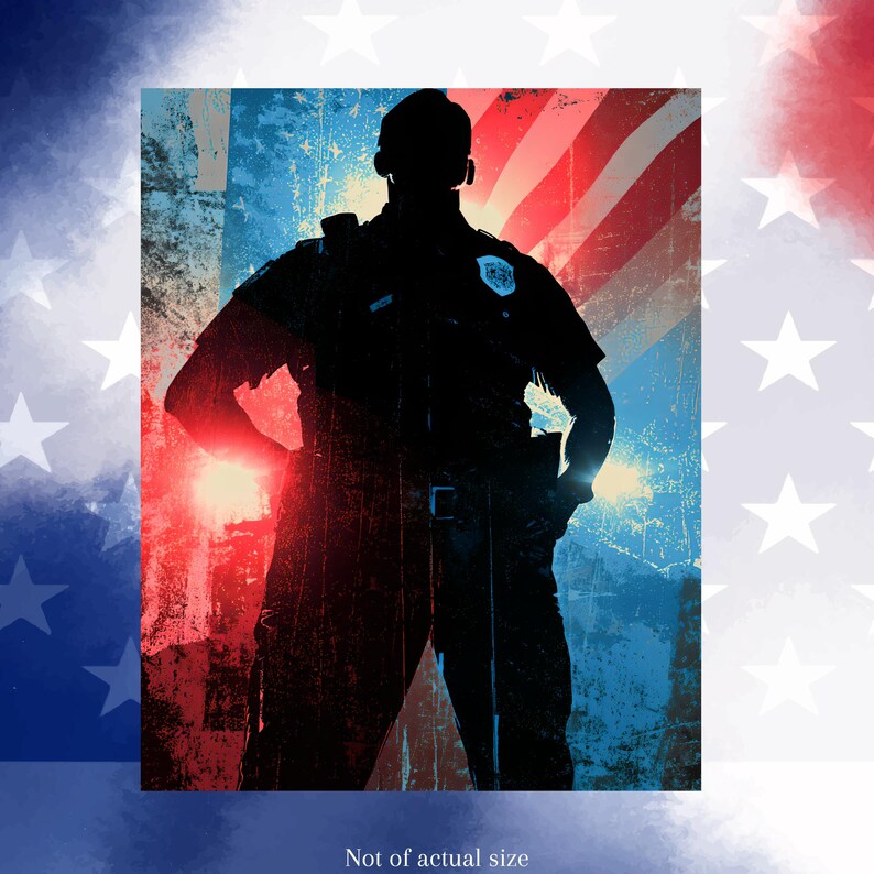 Police, Tribute Metal Sign, First Responder Gift, Memorabilia ...