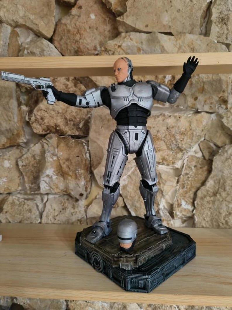 Robocop Figurine - Etsy