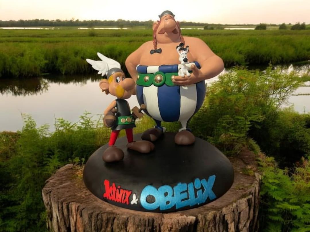Asterix and Obelix Figurine - Etsy