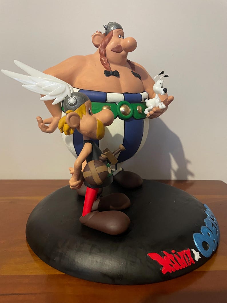Asterix and Obelix Figurine - Etsy