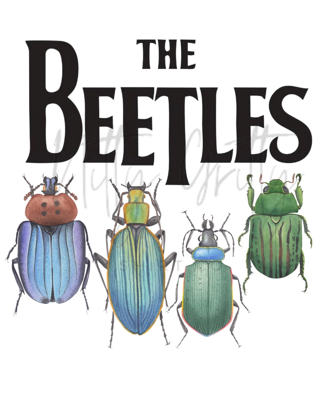 The Beetles PNG Digital Download - Etsy