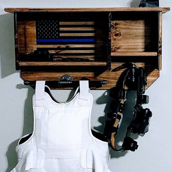 Police Gear Rack (You'll Love) - Etsy