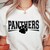 Panthers SVG PNG DXF, Distressed Panther Paw Shirt Sublimation Design ...