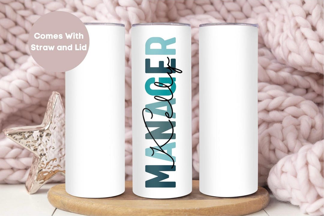 Personalized Manager Tumbler, Custom Office Manager Tumbler Cup ...
