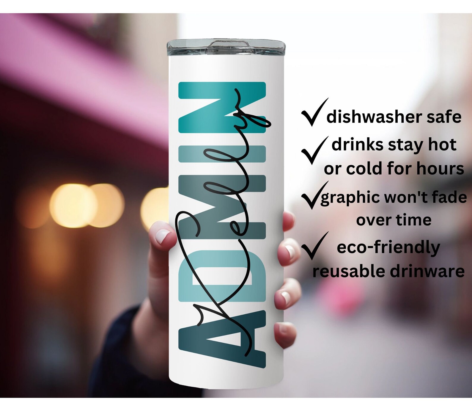 Personalized Administrative Assistant Tumbler, Custom Admin Assistant ...