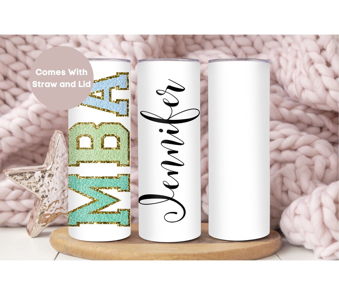Personalized MBA Tumbler, Custom MBA Tumbler Cup, MBA Gift, Master of ...