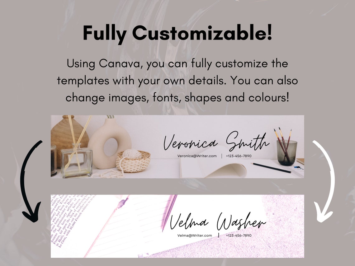 Linkedin Banner Canva, Editable Template, Minimalist Banner Design ...