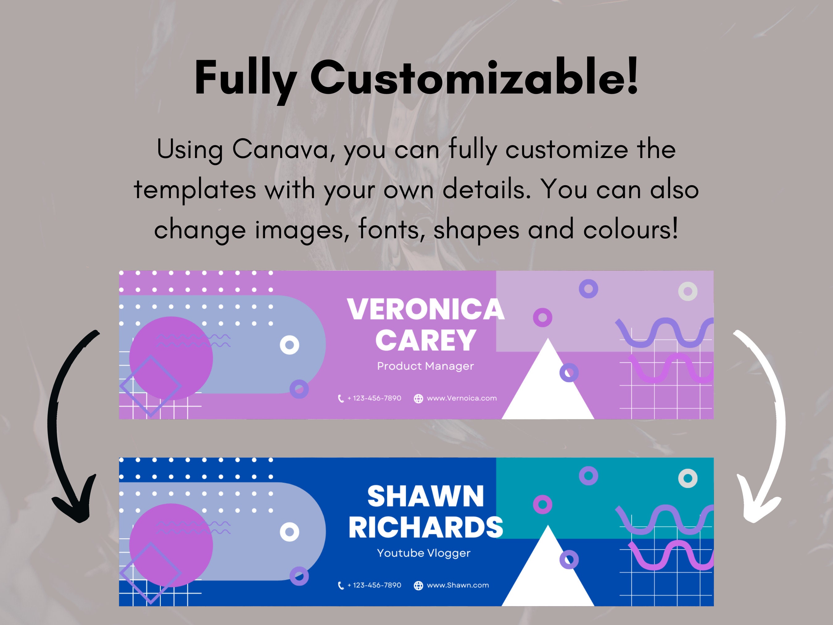 Linkedin Banner Canva, Editable Template, Linked In, Pink Minimalist ...