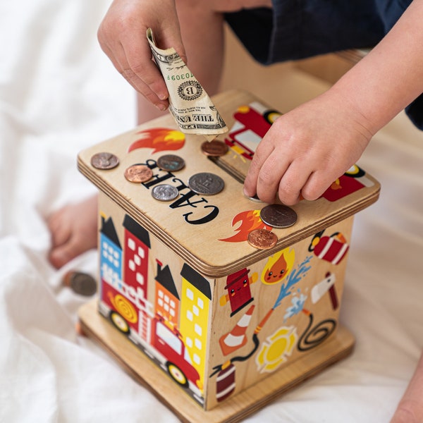 Modern Piggy Bank - Etsy