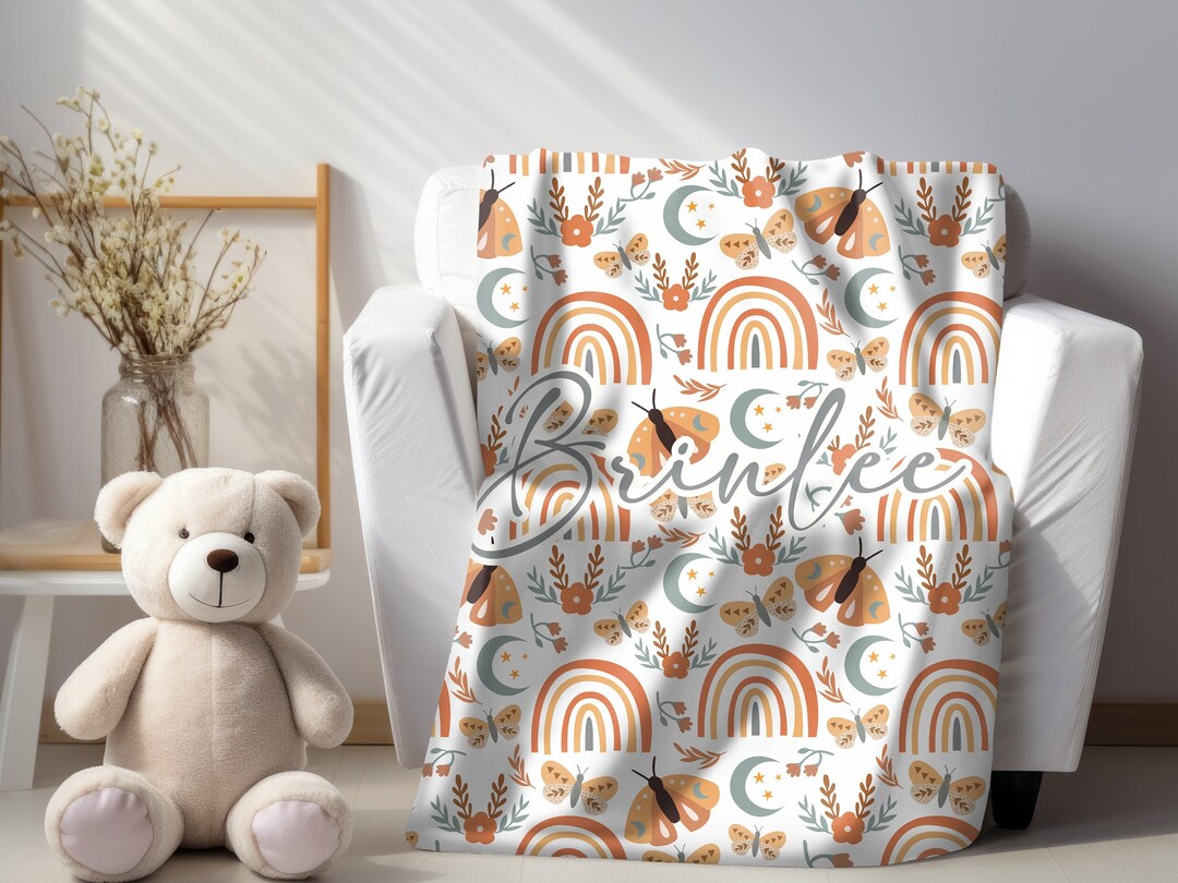 Personalized Baby Blanket, Customized Name Baby Blankets for Girls ...