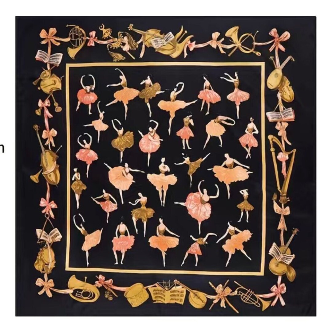 Scarf Ballet Black or Cream Color - Etsy