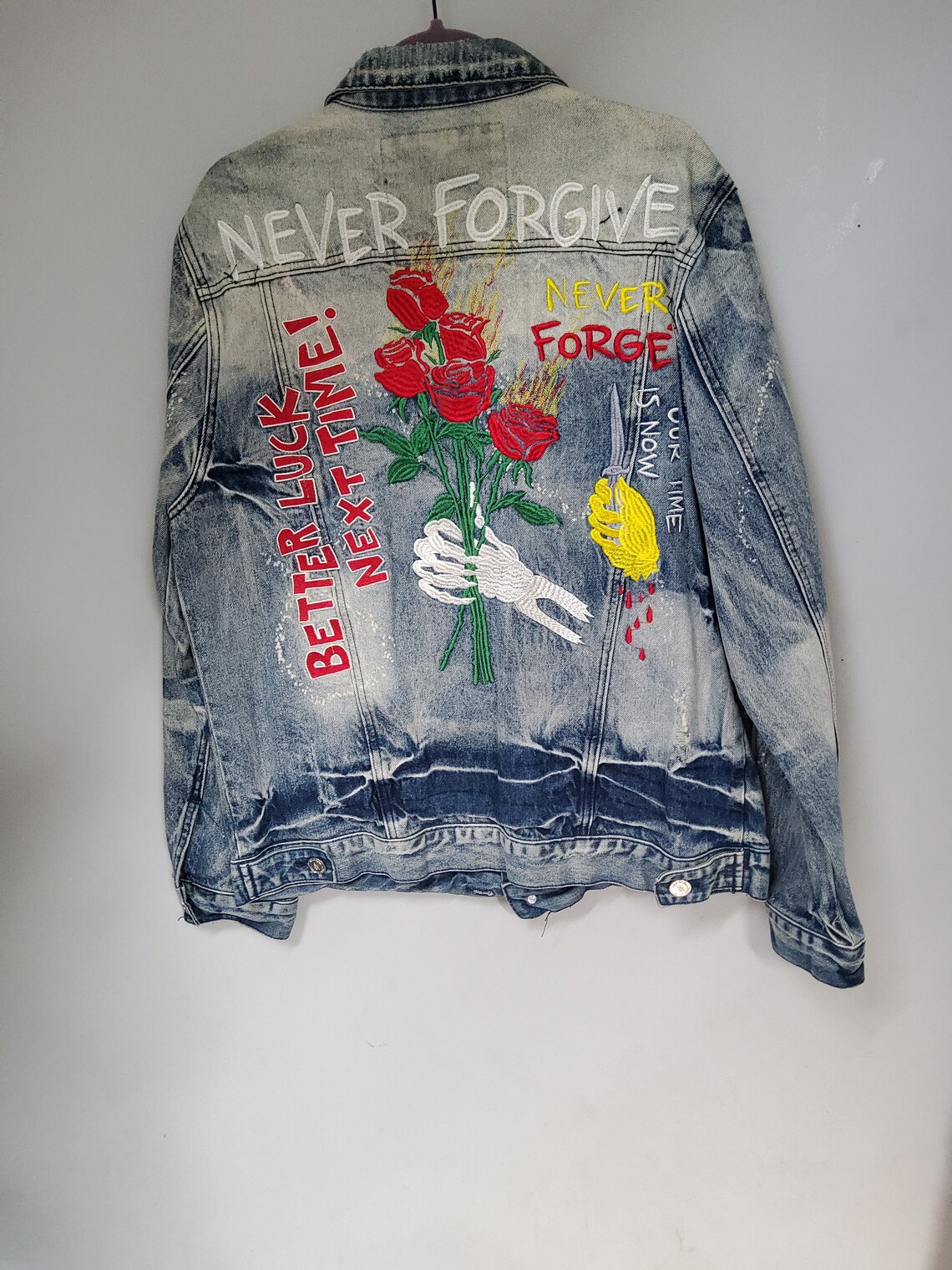 REASON DENIM JACKET - Etsy