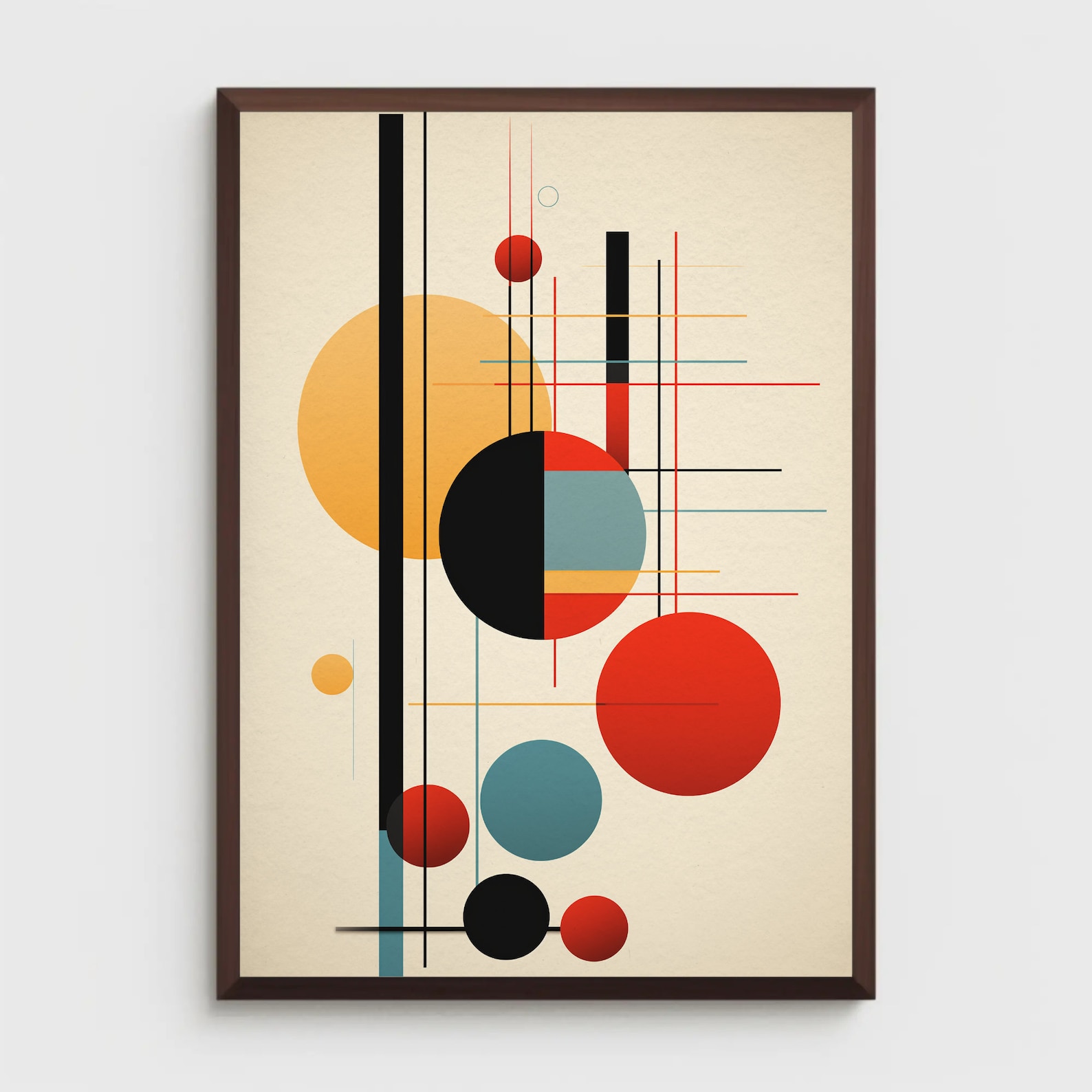 Timeless Elegance: Mid Century Modern Art Collection of 8 Digital ...