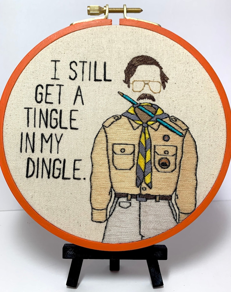 Pat Butcher (BBC Ghosts) - Handmade Embroidery - Etsy