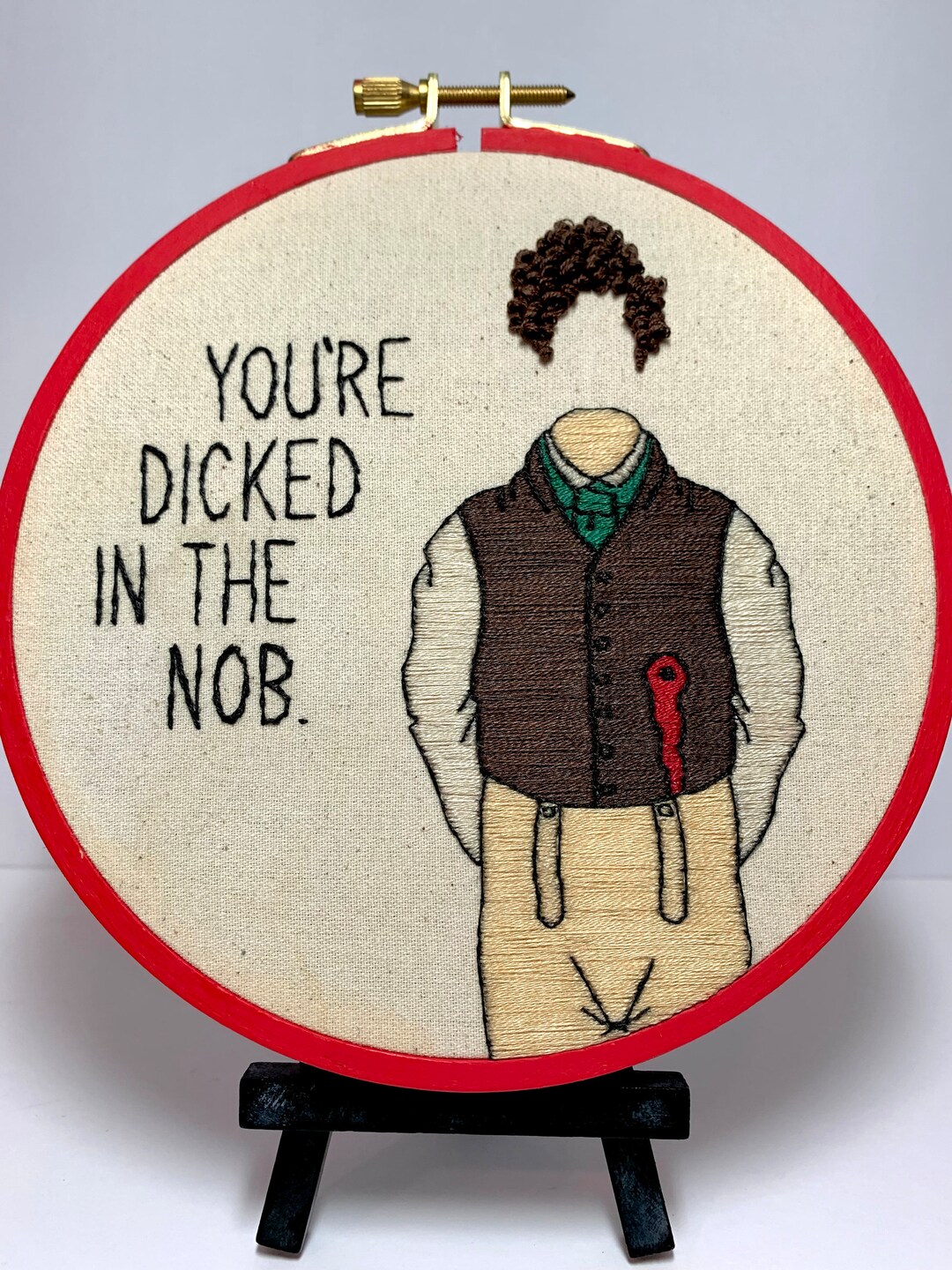 Thomas Thorne (BBC Ghosts) - Handmade Embroidery - Etsy