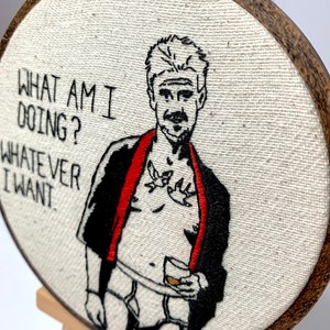 Clement Mansell - Justified City Primeval Handmade Embroidery Hoop - Etsy