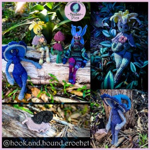 Garden Fae - Amigurumi Crochet Pattern Fantasy Fairy PDF - Etsy