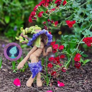 Garden Fae - Amigurumi Crochet Pattern Fantasy Fairy PDF - Etsy