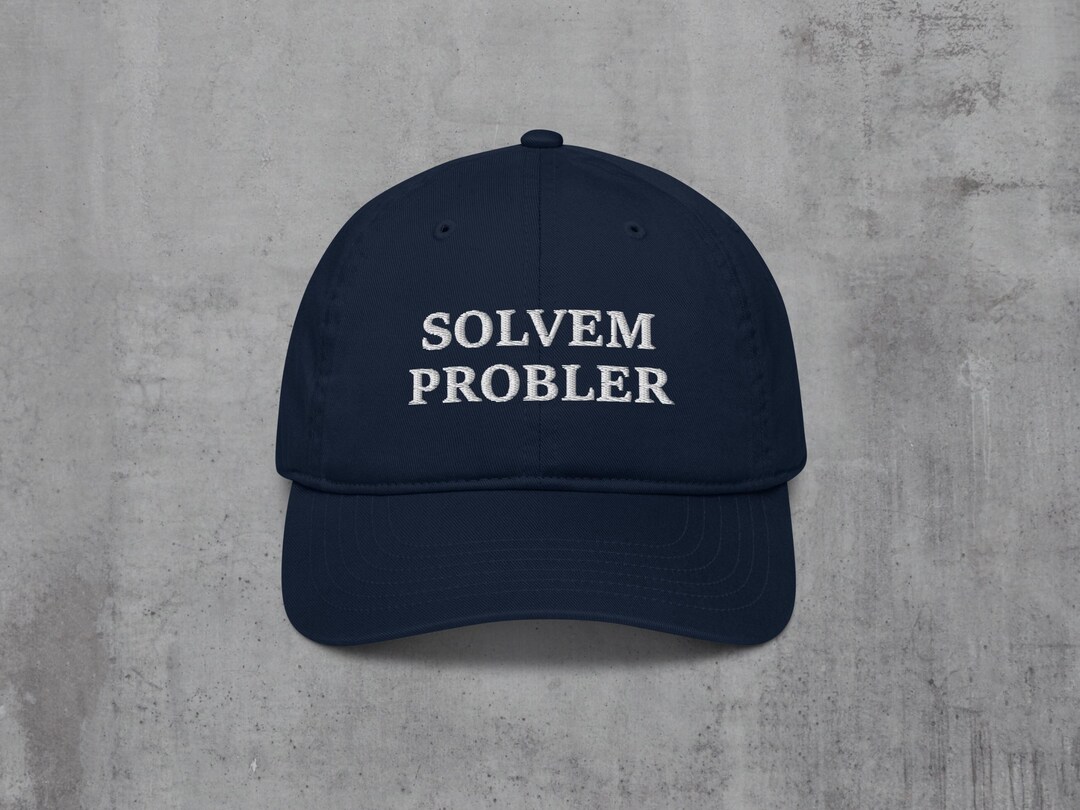 Solvem Probler Embroidered Organic Dad Hat - Etsy