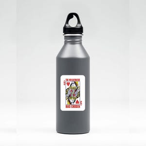 Yellowjackets Queen of Hearts Wilderness Has Chosen Kiss Cut Sticker ...