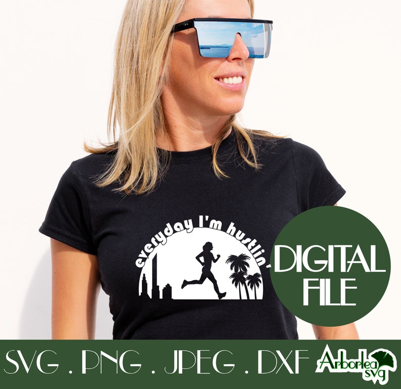 Runner SVG Runner Cut File Cricut Female Runner Beach Clipart ...