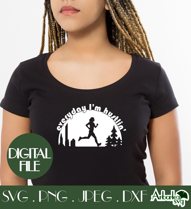 Runner SVG Runner Cut File Cricut Female Runner Clipart Transparent ...