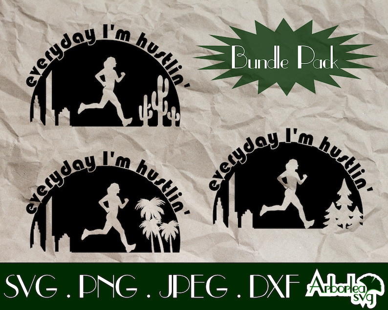 Runner SVG Runners Cut File Cricut Three Runner Woman - Etsy