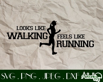 Running SVG Motivational Running Cut File Cricut Cameo Silhouette ...